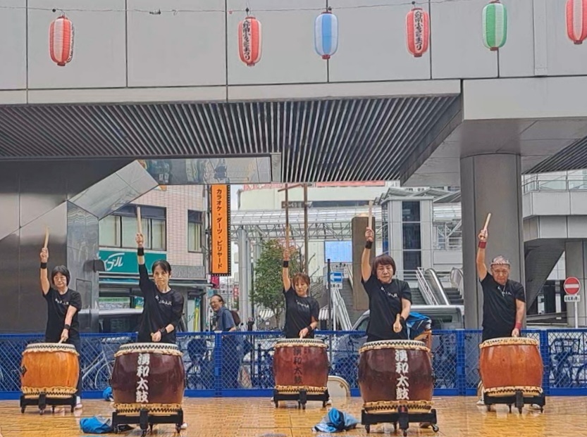 ふるさとまつり(ボーノ広場)「和太鼓演奏」: ZENJIのエンジョイゴルフ＆シニア人生
